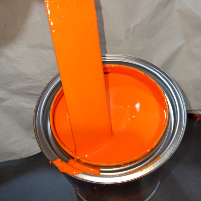 Jual Cet /Cat Motor Mobil Light Orange / Mirip Stabilo Orange Kemasan 1 ...