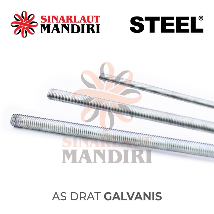 Jual Asdrat Galvanis Putih / Long Drat / As Drat (1M) M5 | Shopee Indonesia