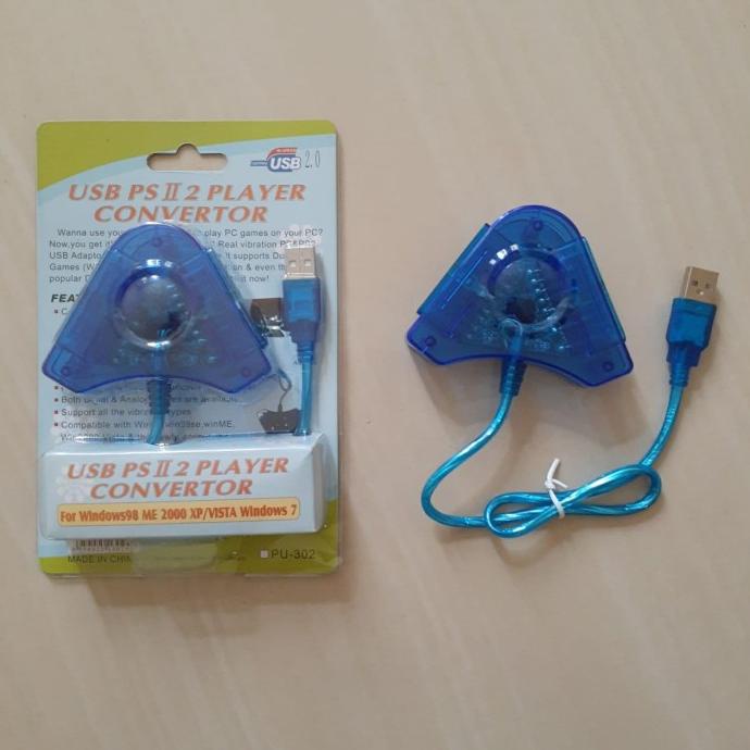 Jual Eksklusif Konverter Usb-Stick/Stik Play Station Ps Dual Double ...