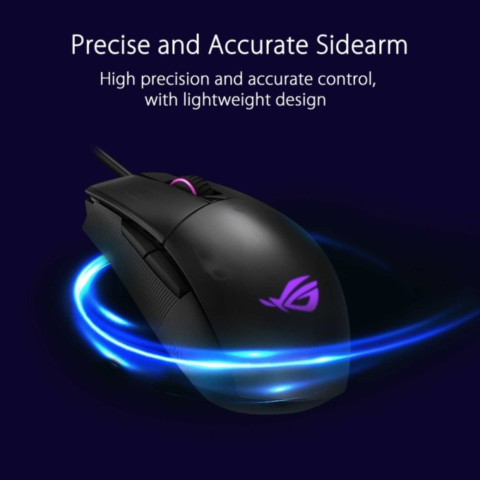 Jual ASUS ROG Strix Impact II Gaming Mouse with 6,200 DPI Optical ...