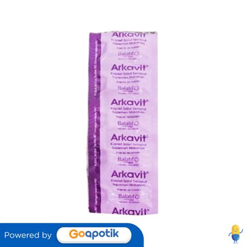 Jual ARKAVIT STRIP 10 KAPLET | Shopee Indonesia