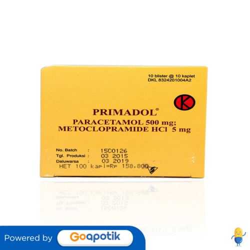 Jual PRIMADOL BOX 100 KAPLET | Shopee Indonesia