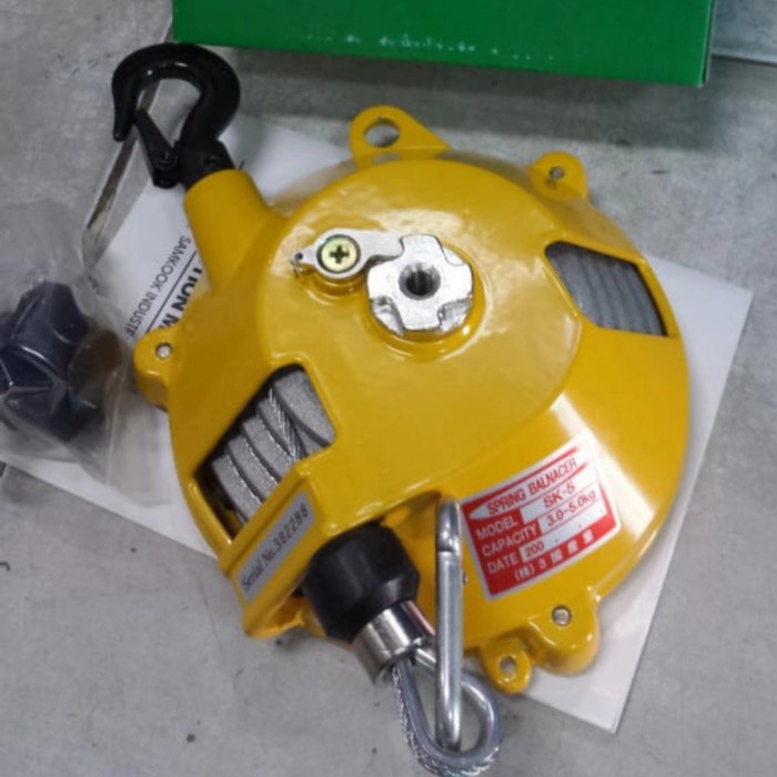 Jual Terlaris Katrol Spring Balancer Samkook Sk-5 ( 3 Kg ~ 5 Kg ...