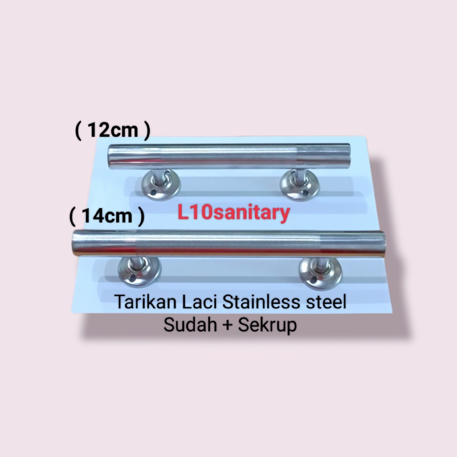 Jual Tarikan Laci STAINLESS STEEL / Tarikan Laci Tarikan Lemari Bulat Pipa - 14 CM | Shopee ...