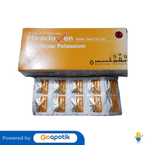 Jual MIRACLOVEN 50 MG STRIP 10 TABLET | Shopee Indonesia