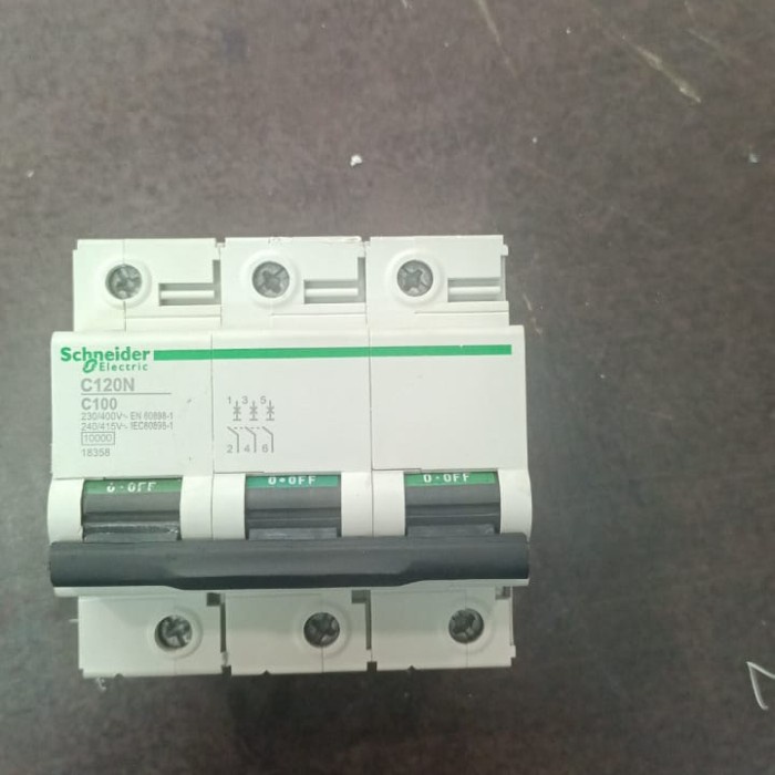 Jual Terlaris Mcb C120N 3P 100A Schneider | Shopee Indonesia