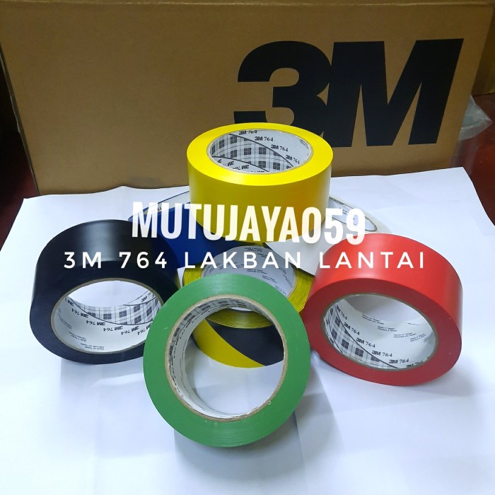 Jual Floor Marking Tape 3M 764 Lakban | Shopee Indonesia