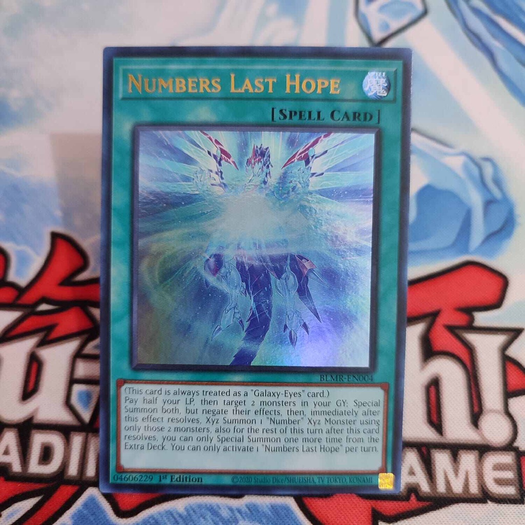 Jual yugioh Number Last Hope BLMR ultra rare original | Shopee Indonesia