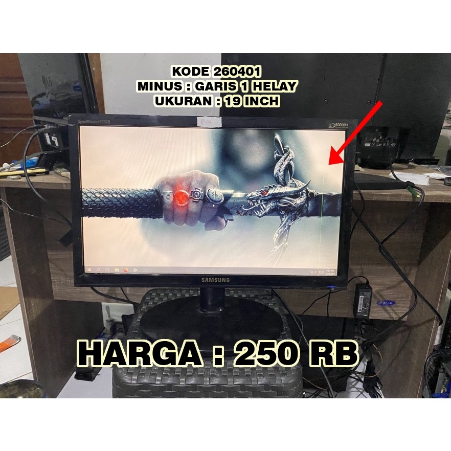 Jual Ready.. LCD monitor 19-24 inch minus Garis 40 | Shopee Indonesia