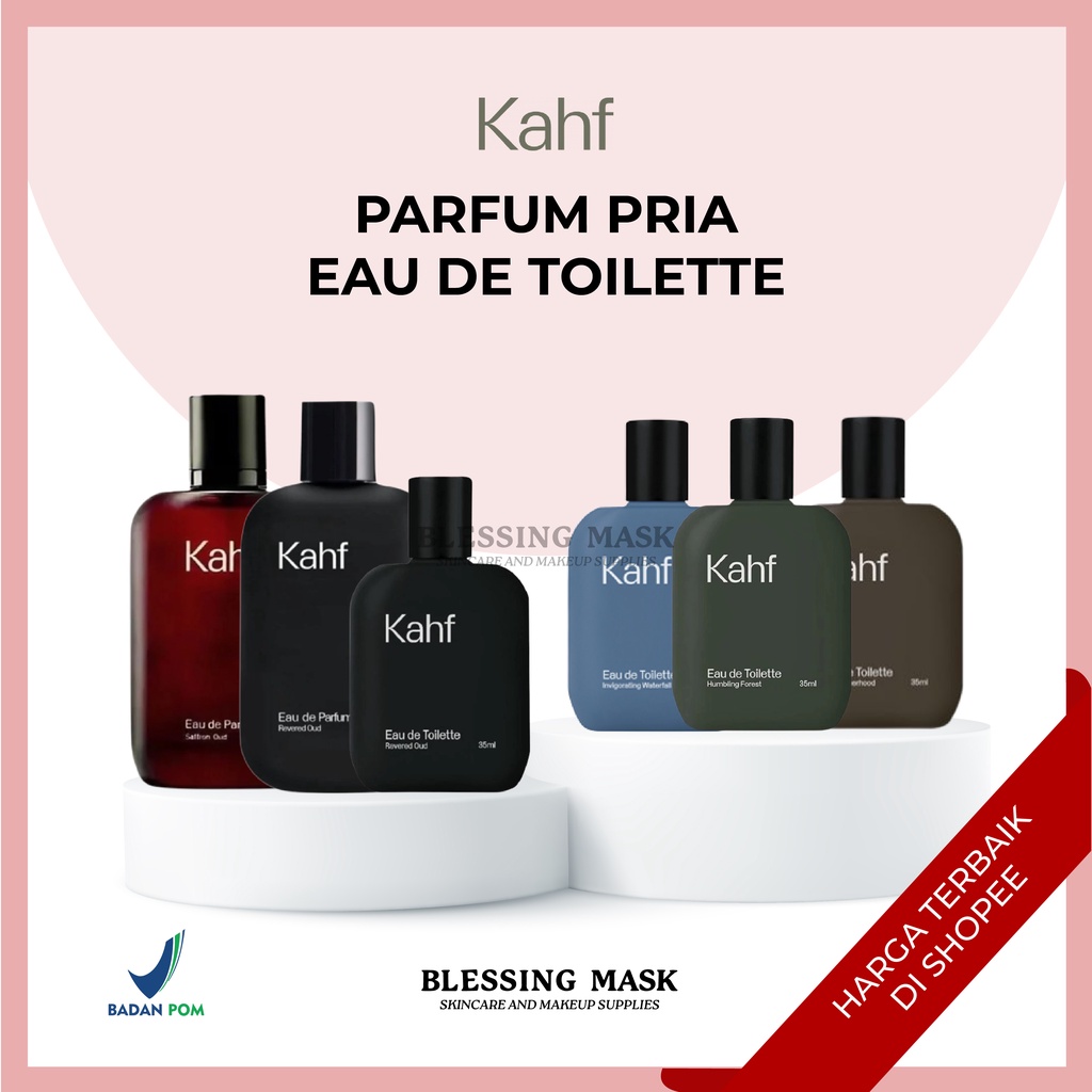 Jual Kahf Parfum Pria Eau de Toilette | Revered Oud | Invigorating ...