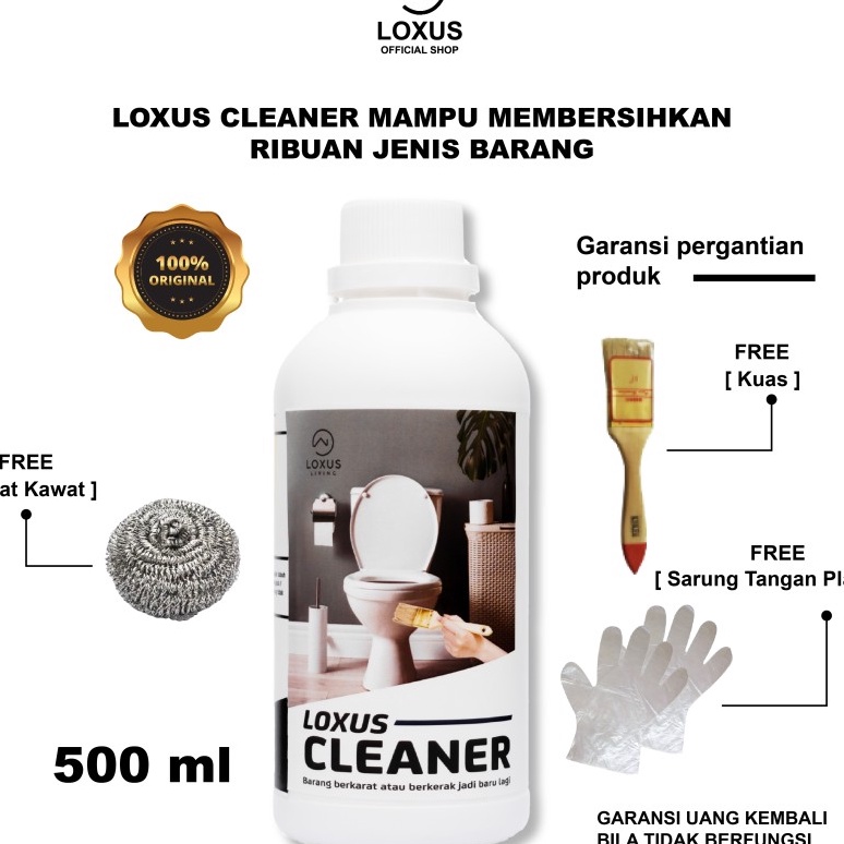Jual TERBARU LOXUS CLEANER PEMBERSIH SERBAGUNA grosir | Shopee Indonesia