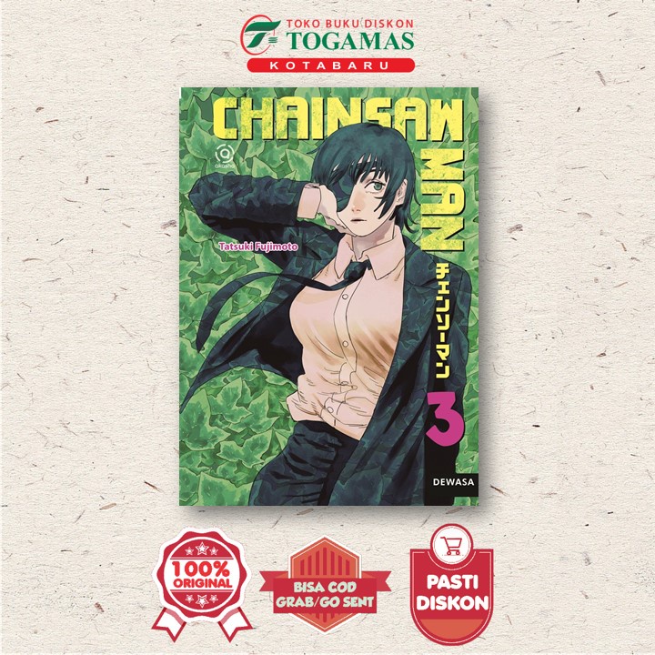 Jual Akasha: Chainsaw Man 03 - Tatsuki Fujimoto | Shopee Indonesia