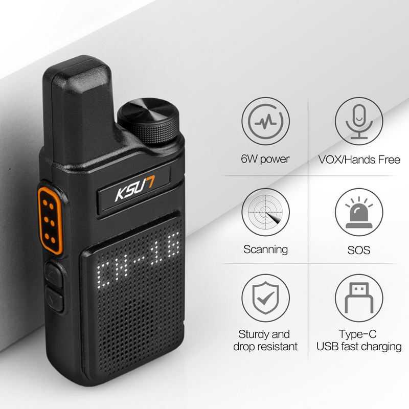 Jual Walkie Talkie HT Mini Wireless Intercom UHF Hands Free Batre ...