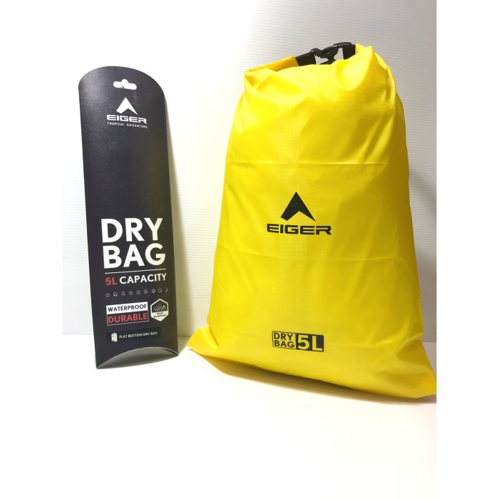 Jual Terlaris Dry Bag 5 Liter Eiger Original // Dry Sack Murah Tas Anti Air | Shopee Indonesia