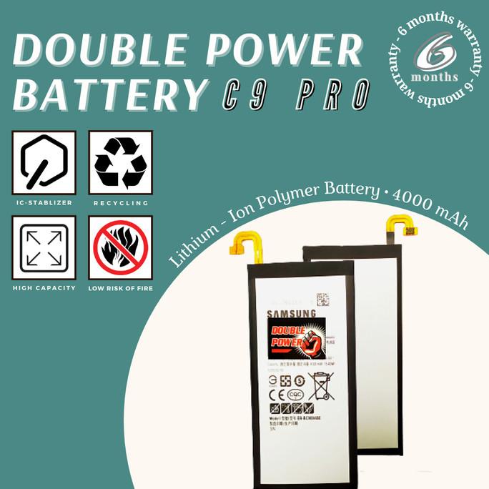 Jual BATTERY DOUBLE POWER SAMSUNG C-9 PRO C-900 C9 C900 4000mAh ...