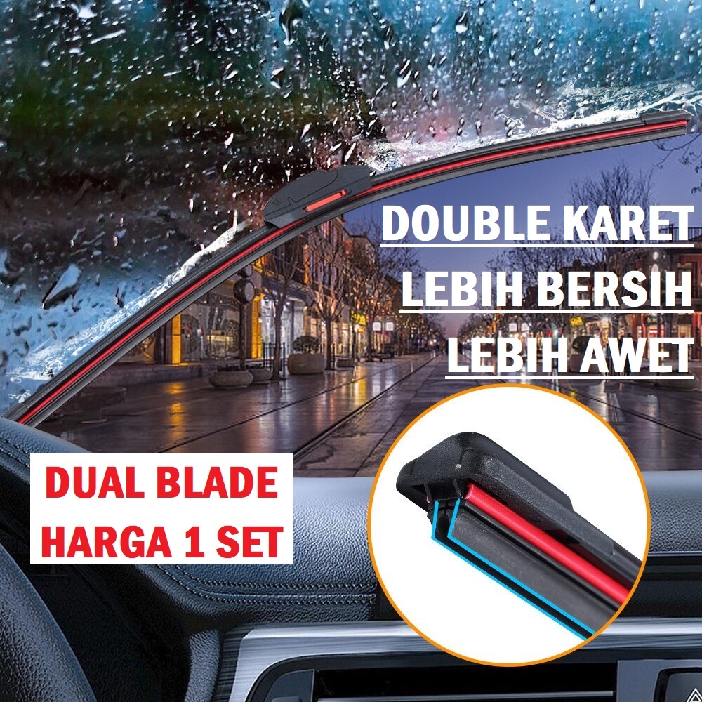 Jual Wiper Mobil Dual Blade - Mitsubishi All New Triton - Wiper ...