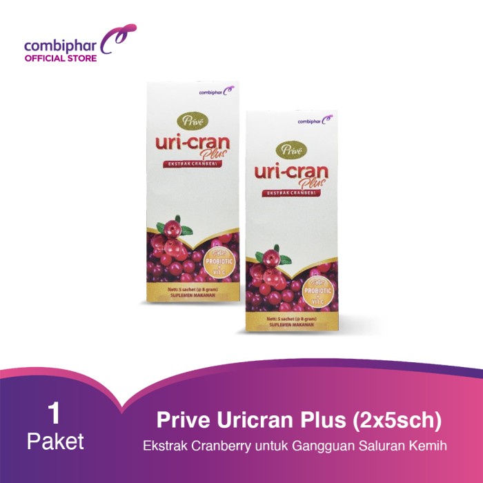 Jual Prive Uricran Plus 5 Sachet (2Pcs) | Shopee Indonesia