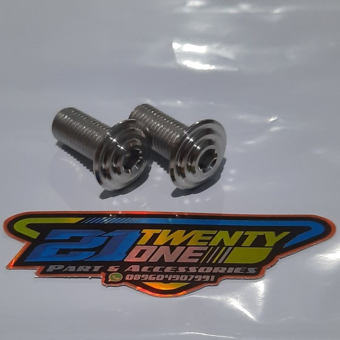 Jual BAUT STAINLESS SPIRAL BRACKET KALIPER REM DEPAN MIO SMILE SOUL FINO | Shopee Indonesia