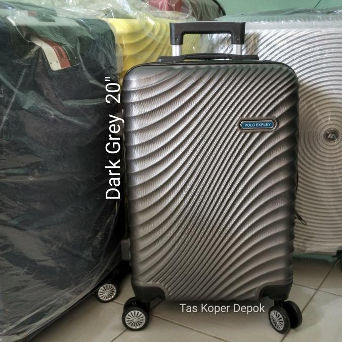 Jual Koper Polo Exply Fiber Ukuran 20 Inch Kabin Tas Pakaian Travel Bag ...