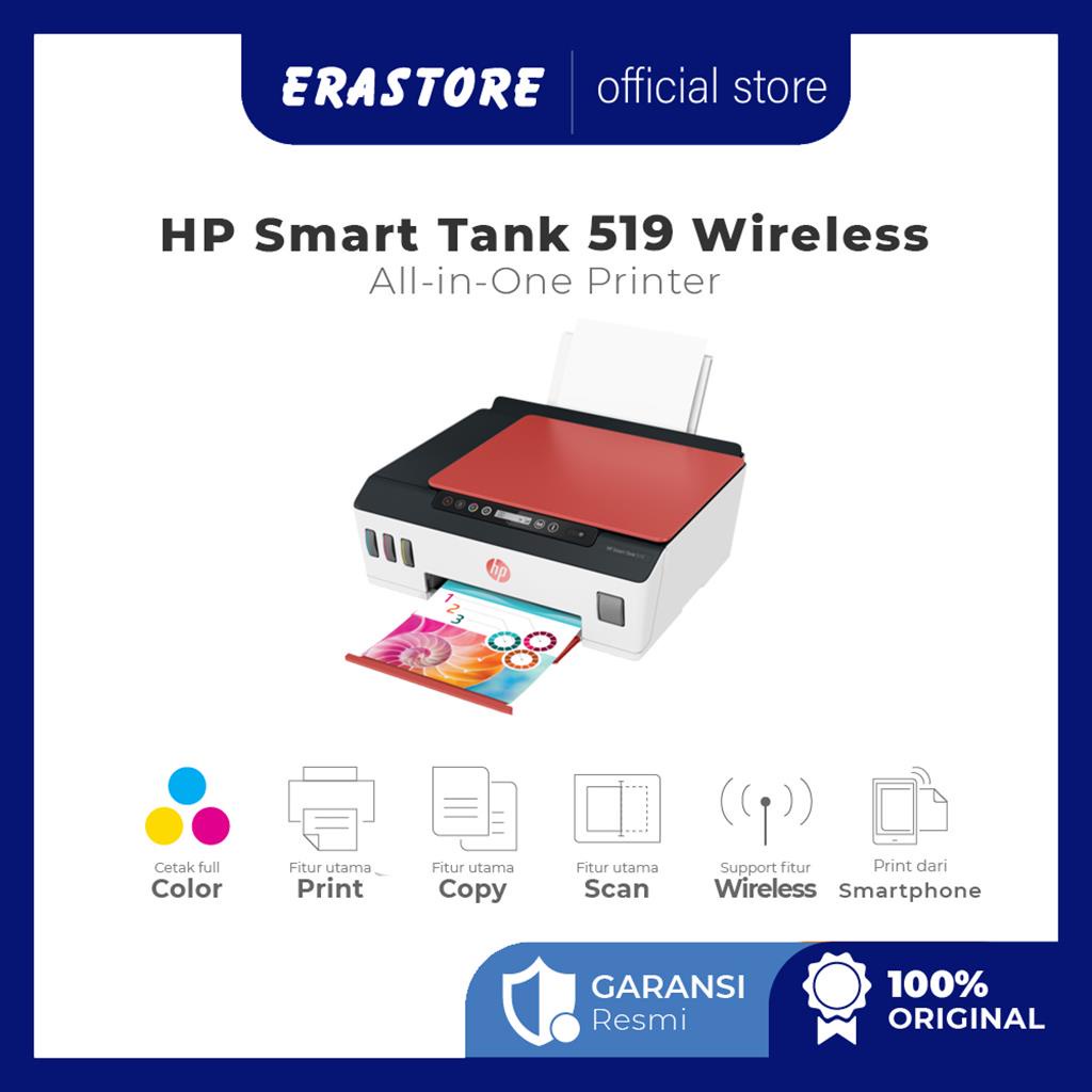 Jual HP Smart Tank 519 Printer | Shopee Indonesia