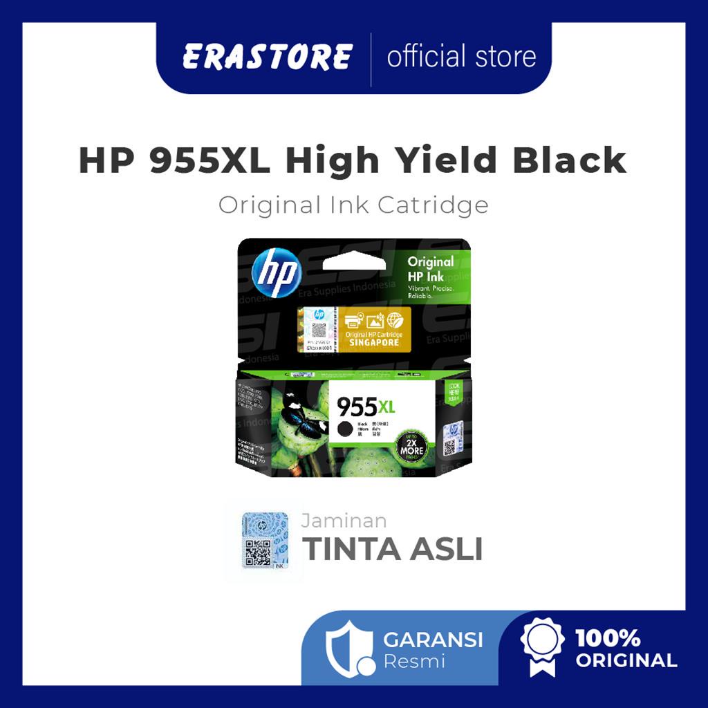Jual HP 955XL High Yield Black Original Ink Cartridge (L0S72AA ...