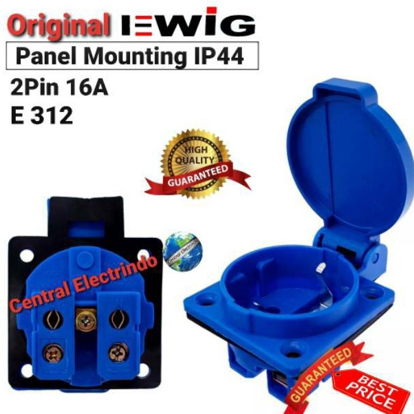 Jual Best Panel Mounting 2Pin 16A (E312) EWIG. r Kemasan Baru ...