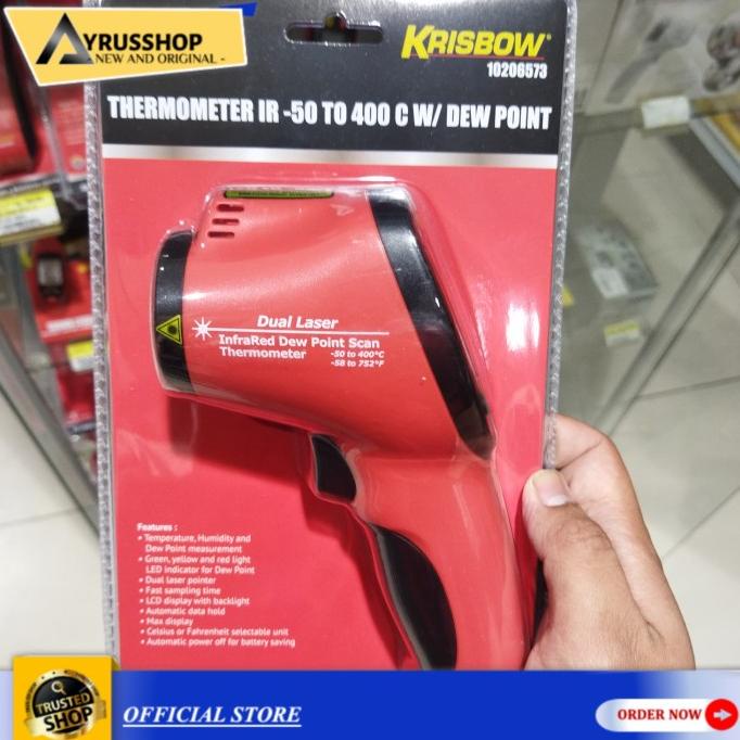 Jual %$%$%$%$] Krisbow Termometer Infrared/Thermometer dengan Dew Point ...