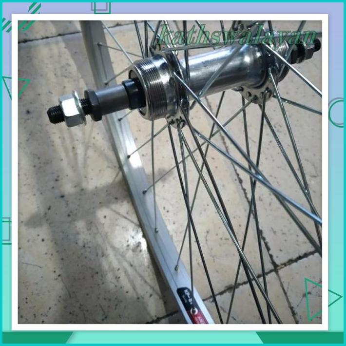 Jual VELG/RIMS SEPEDA WHEELSET 26 X 1 3/8 ARAYA ALLOY SILVER 26+/JENGKI ...