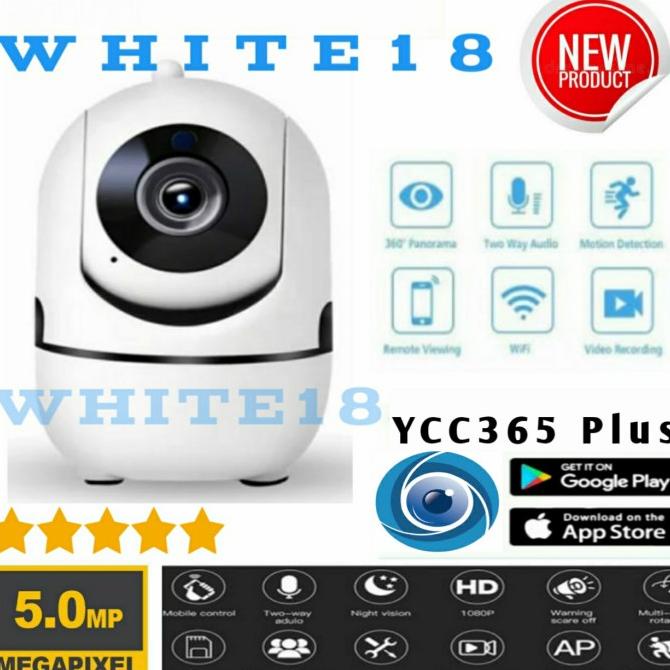 Jual CCTV IP Cam YCC365 Wireless Auto Tracking IP Camera | Shopee Indonesia