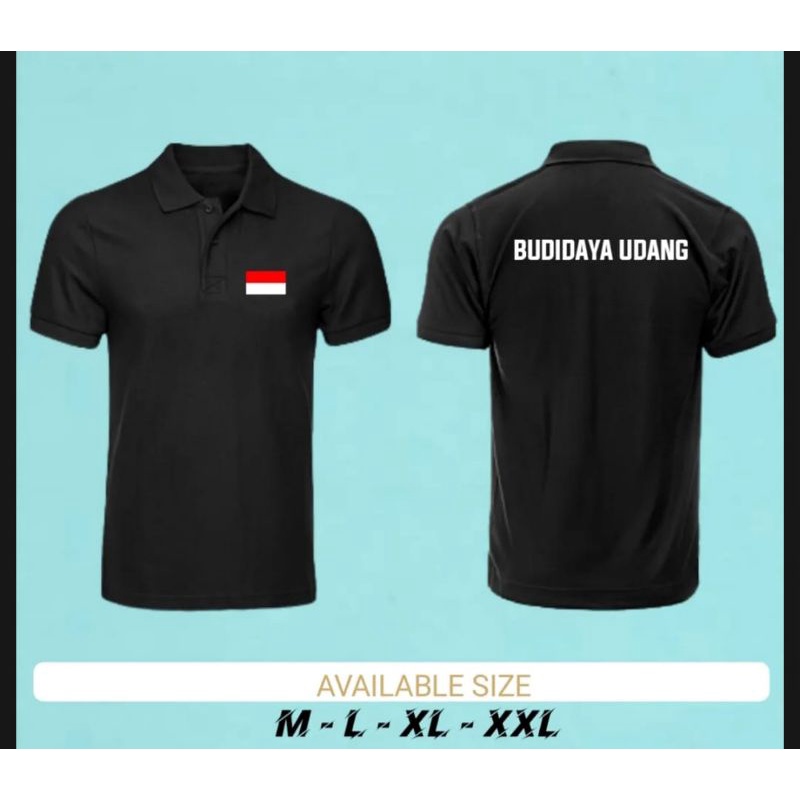 Jual BAJU POLO BUDIDAYA UDANG INDONESIA | Shopee Indonesia