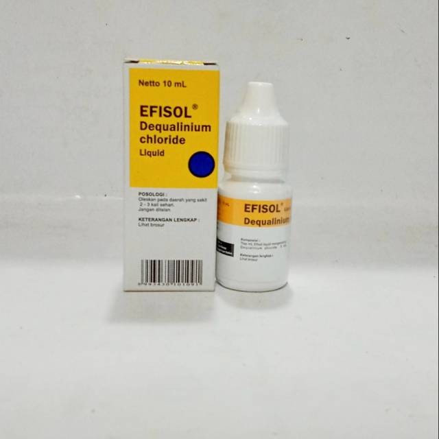 Jual Obat Sariawan dan Bau Mulut Efisol 10ml | Shopee Indonesia