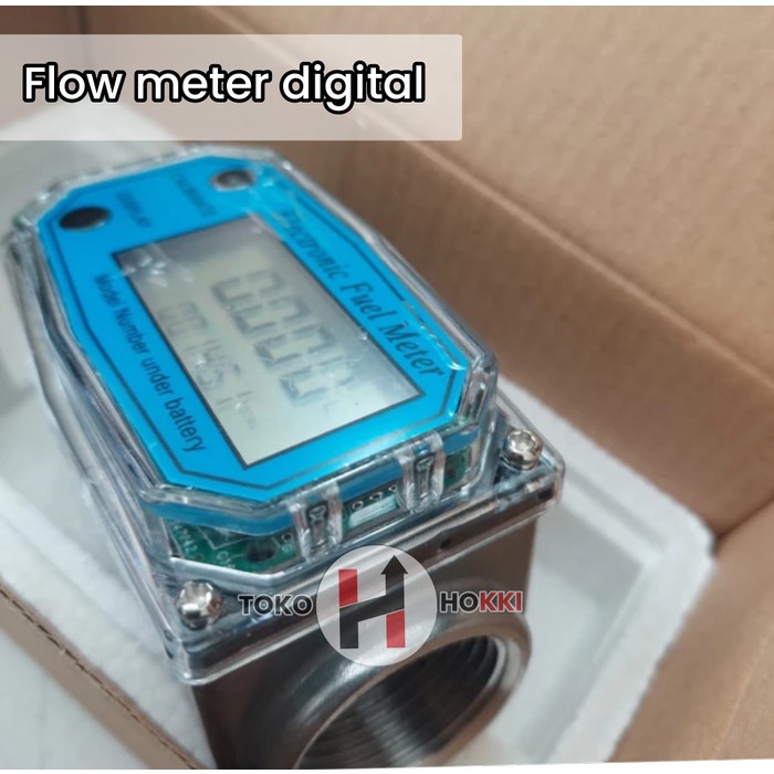 Jual Digital Turbine Flow Meter 1 Inch / Flow Meter Digital 1 Inch Terlariss !! | Shopee Indonesia