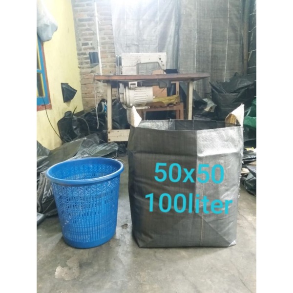 Jual Planterbag 100L (50x50) hitam | Shopee Indonesia