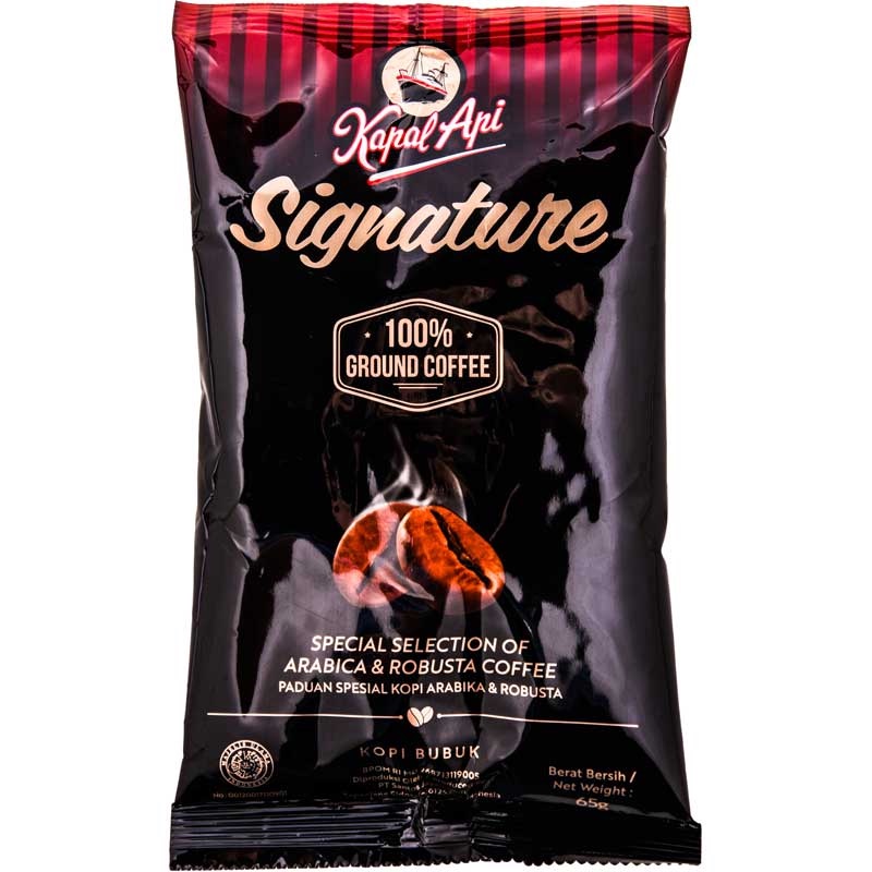 Jual Kapal Api Signature Arabica & Robusta Coffee 65 g | Shopee Indonesia