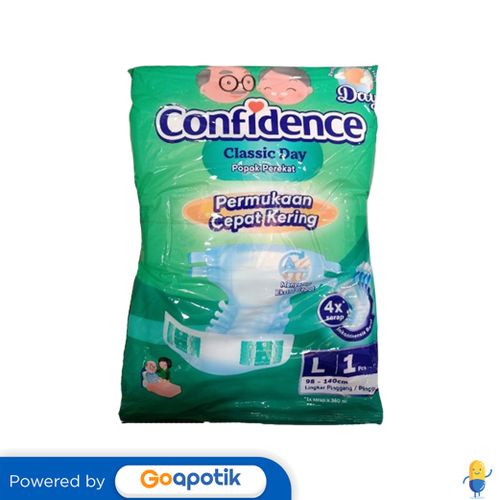 Jual Confidence Adult Diapers Classic Day L 1 | Shopee Indonesia
