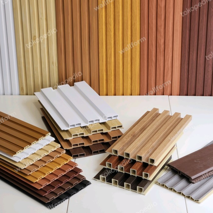 Jual Wpc 01 Wallpanel Wall Panel Pvc Bukan Wallr Stier Foam Conwood ...