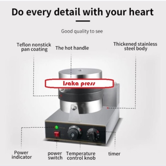 Jual Best Seller Ufo Burger Rotating Machine/Mesin Burger Ufo Putar/Panini Press | Shopee Indonesia