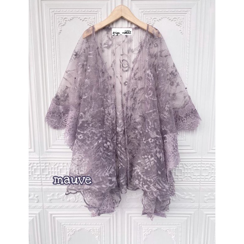 Jual 97 Outer Brukat Cape Brukat Tile Mutiara Kebaya Simple Terkini ...