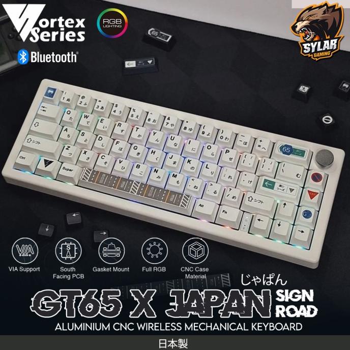 Jual Vortex Series Gt65 / Gt-65 Japan Sgn Road Wireless Mechanical ...