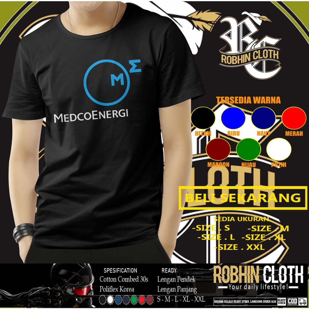 Jual Kaos Medco Energy Logo Baju Perusahaan | Shopee Indonesia