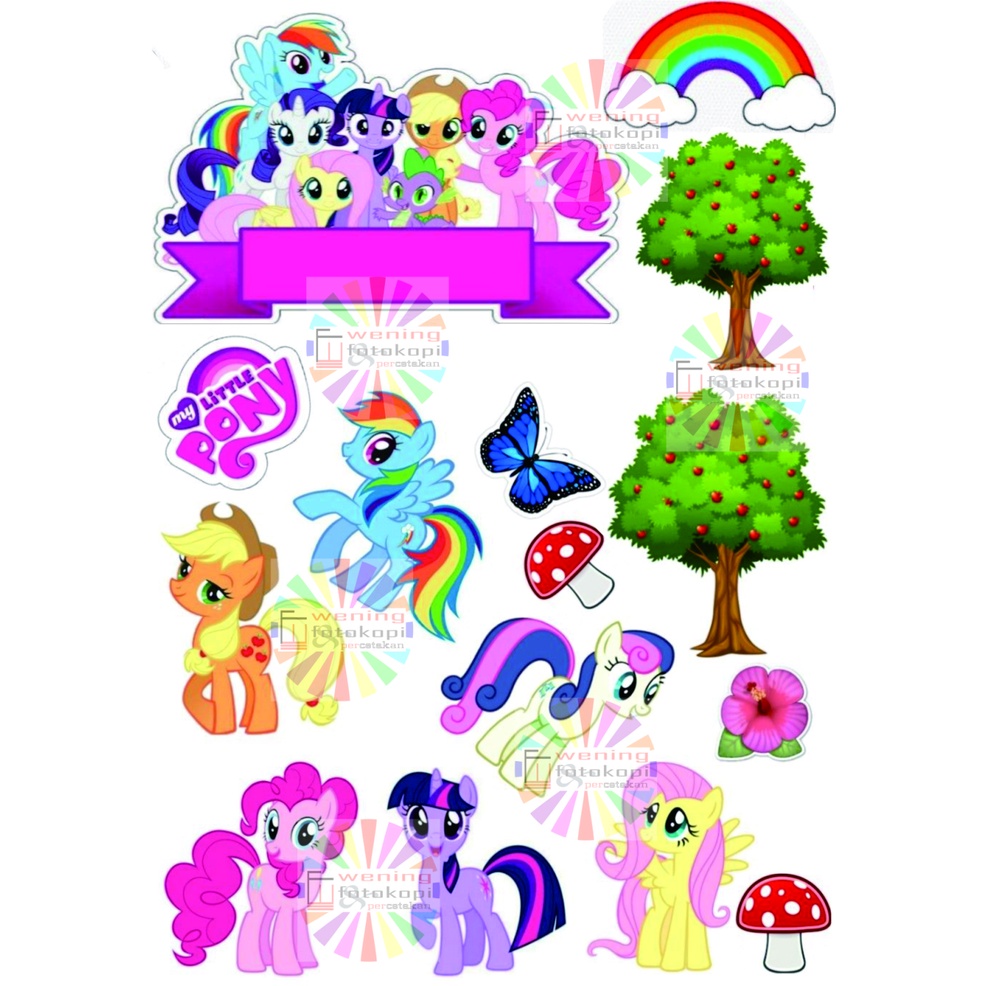 Jual TOPPER KUE ULANG TAHUN #KUDA PONY | Shopee Indonesia