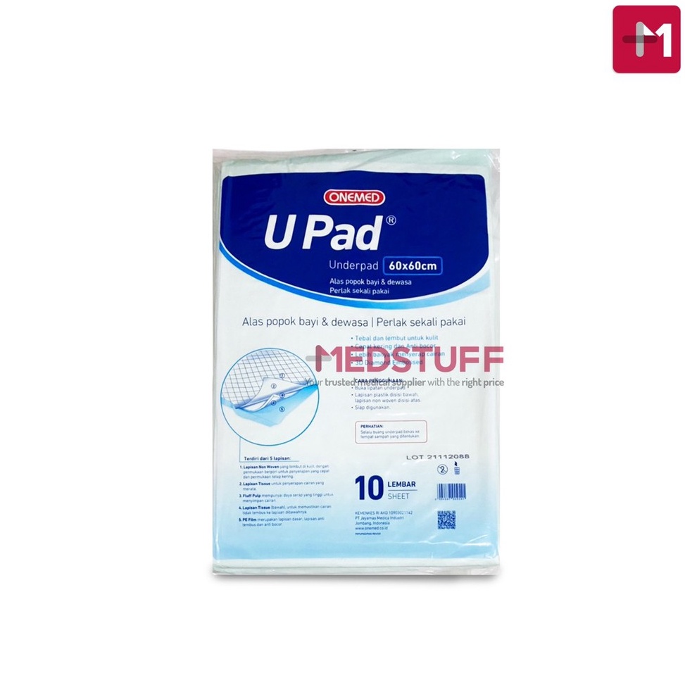 Jual KodeK0w0V Underpad 60 x 60 cm Upad 60x60 Perlak Popok Alas Onemed ...