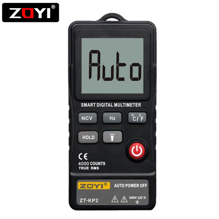 Jual Zoyi Zt-Kp2 Smart Auto Multitester Avometer Digital Buzer Ac/Dc Hz ...
