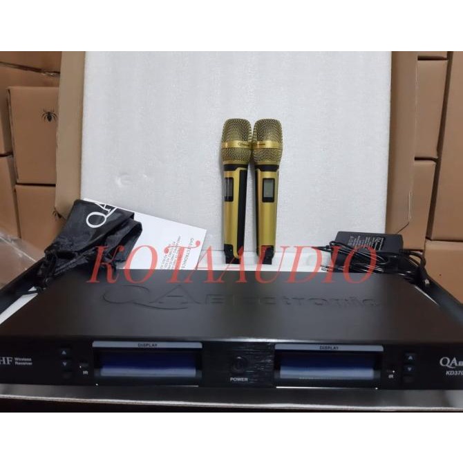 Jual MIC WIRELESS QA ELECTRONIC KD 370 ORIGINAL KD370 BY RDW | Shopee ...