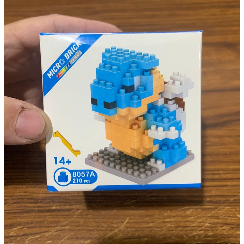 Jual Mainan Balok Pokemon Blastoise figure puzzle balok susun puzzle ...