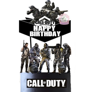 Jual Best Seller Call Of Duty Cake Topper | Shopee Indonesia