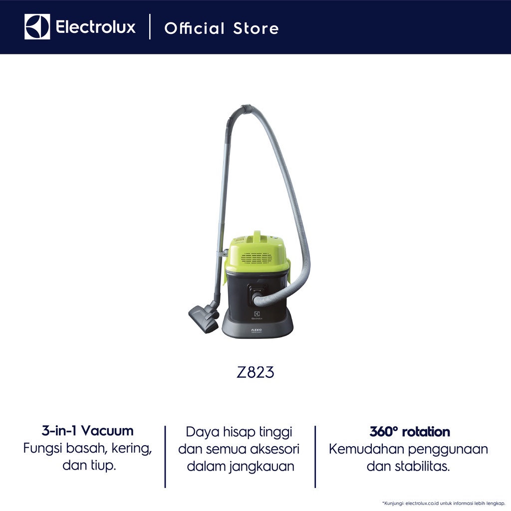 Jual Electrolux Vacuum Cleaner Z823 / Z 823 | Shopee Indonesia