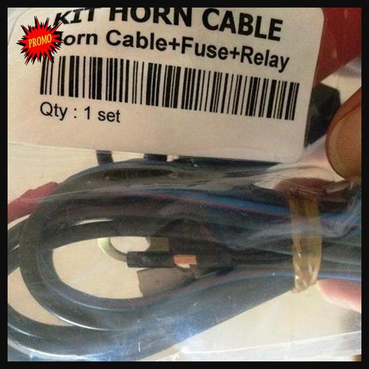Jual Kabel Set Relay Denso Khusus Klakson (Komplit Kabel + Sekring ...