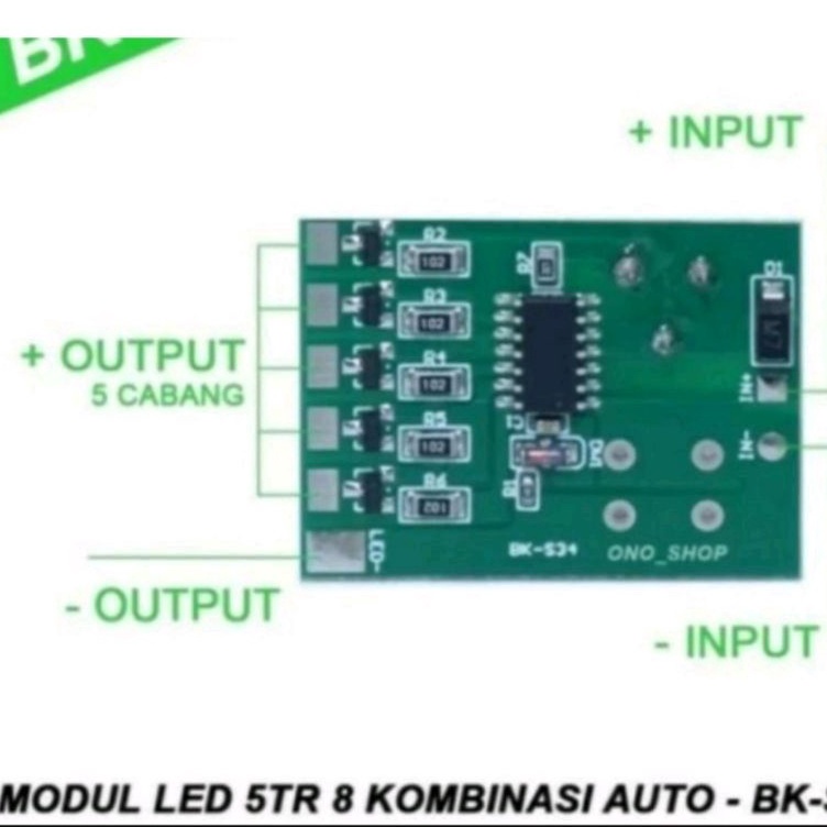 Jual Baru kit modul led 5TR 8kombinasi | Shopee Indonesia
