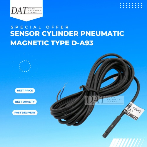 Jual D-A93 Pneumatic Sensor Air Cylinder Magnetic Reed Switch Type D ...